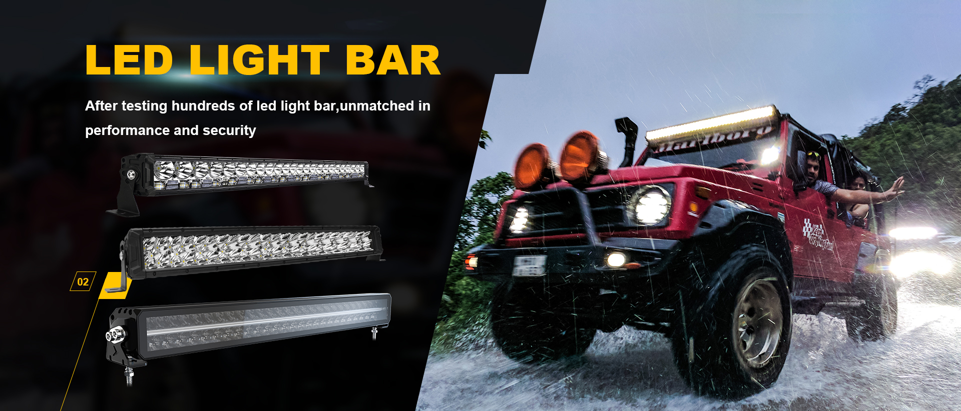 Laser Driving Lights, Led Light Bars Manufacturer - JIUGUANG